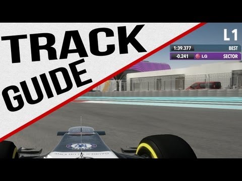 F1 2012 Gameplay - Track Guide - Abu Dhabi - Racenet - Commentated