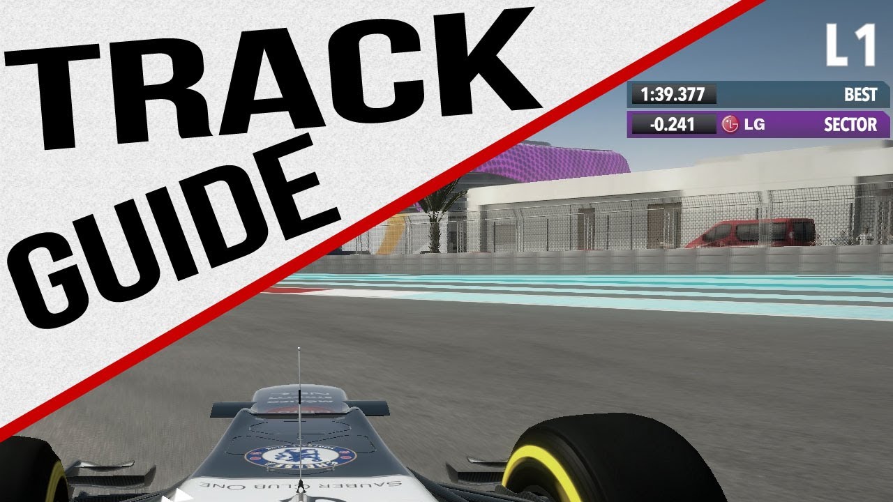 F1 2012 Gameplay - Track Guide - Abu Dhabi - Racenet - Commentated ...