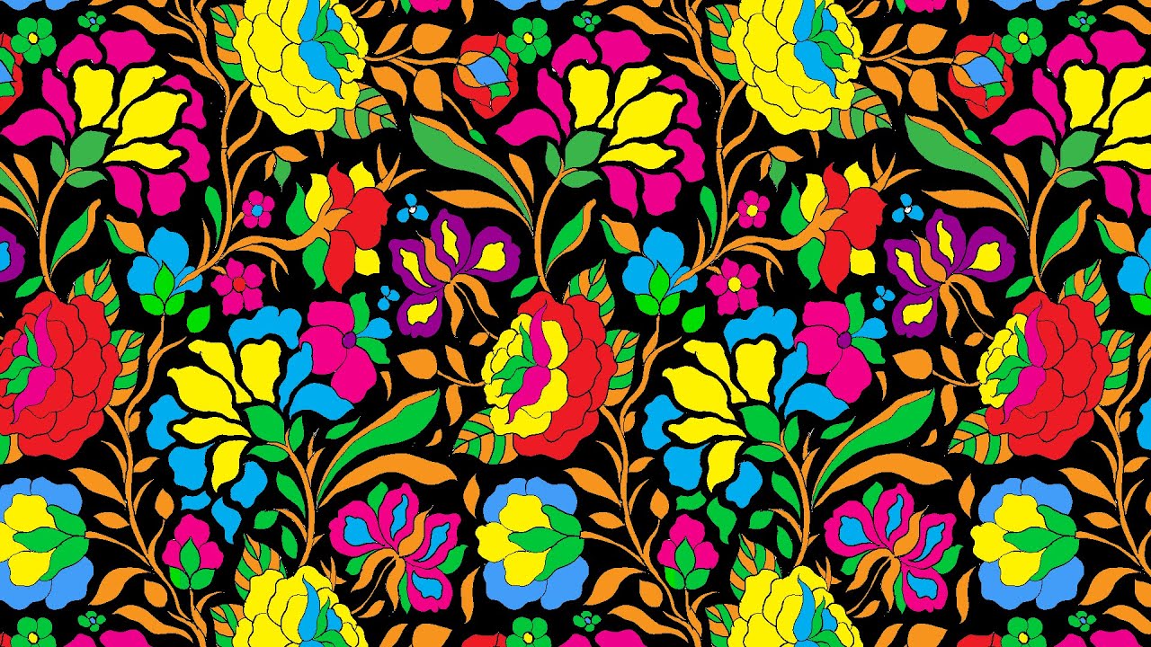 seamless pattern for digital print and jacquard weaving - YouTube