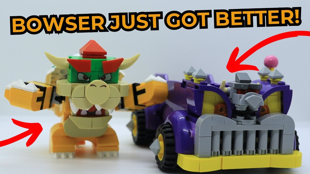 Check This LEGO Super Mario Bowser’s Muscle Car Expansion Set! - YouTube
