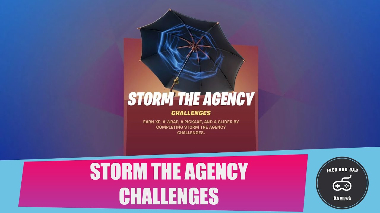 ALL 5 STORM THE AGENCY CHALLENGES *** Get Cool Free Stuff and XP in ...
