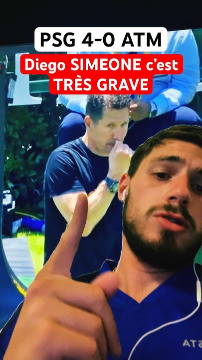 PSG 4-0 ATM : AU REVOIR SIMEONE. PAUVRE ATLETICO… #football #coupedumonde #psg #atleticomadrid ...