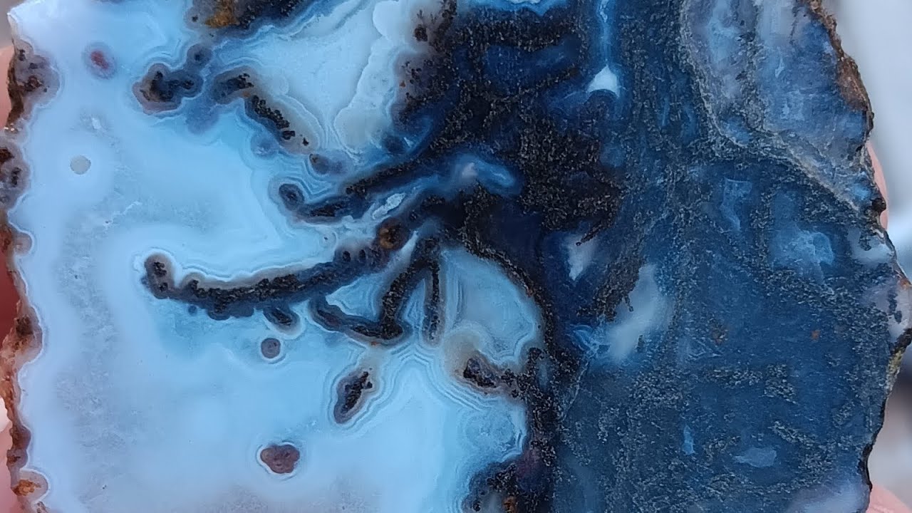 @AZFortificationAgates Slabs Some AZ Moss Agates - YouTube