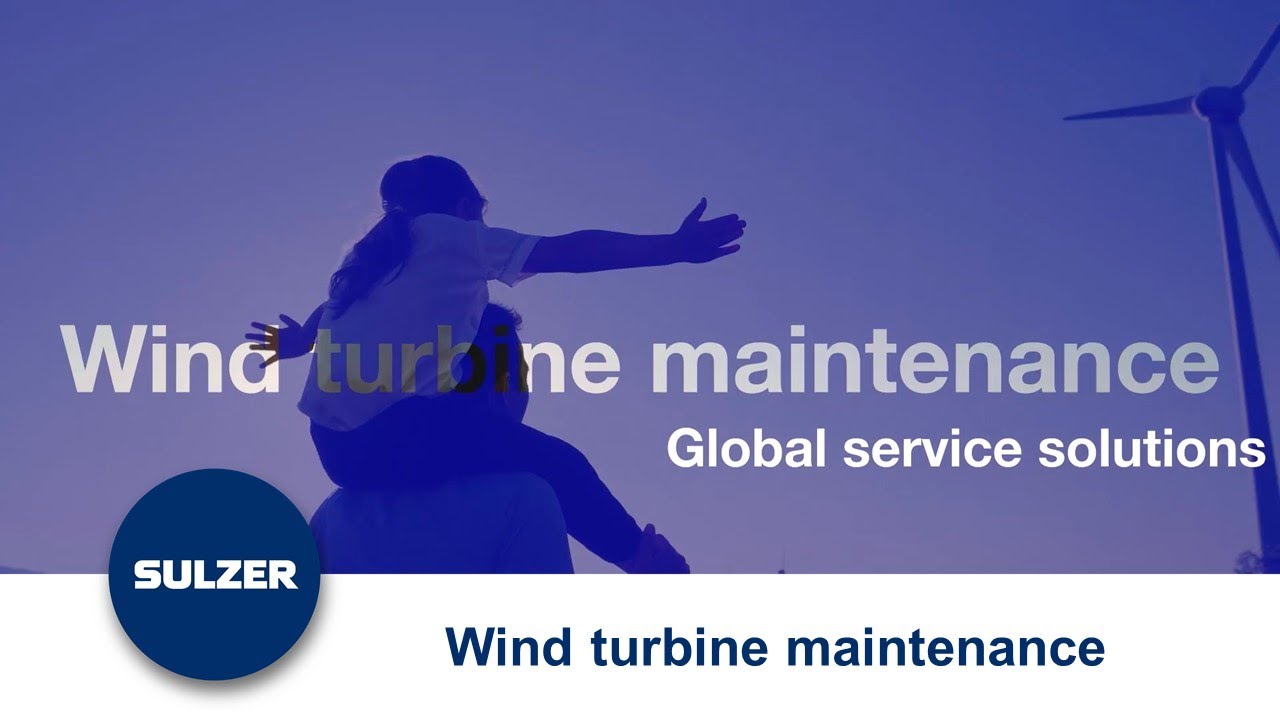 Wind turbine maintenance and global service solutions - YouTube