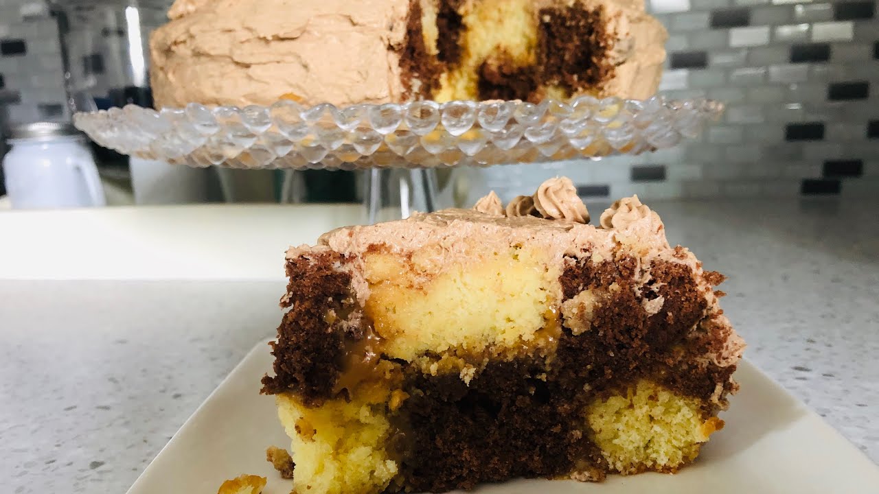 Bolo Xadrez/ Chess Cake - YouTube