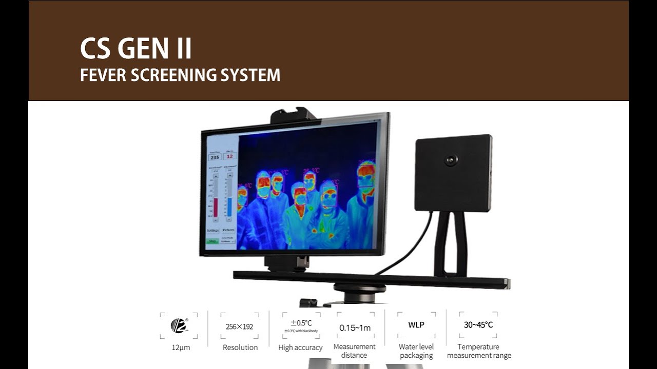CS Gen II Fever Screening System - YouTube