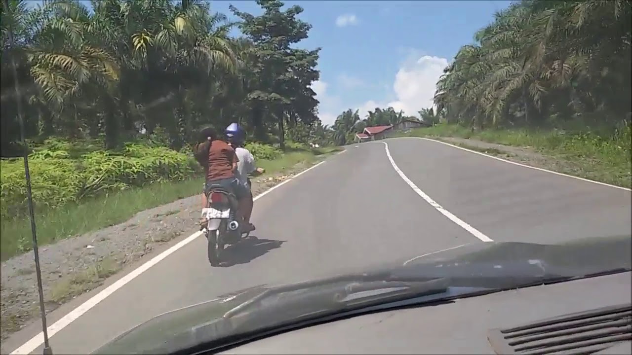 Seperti Ini Pemandangan Indah Jalan Lintas Sumatra Perbatasan Jambi ...