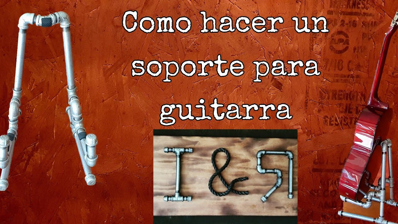 Cómo hacer una base para guitarra - YouTube