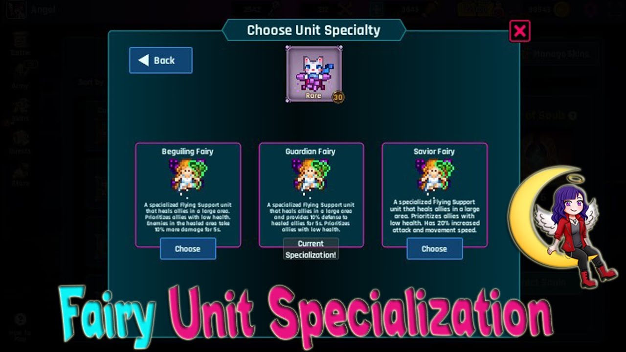 2024 Fairy unit Specialization Recommendation | What to Choose, which ...
