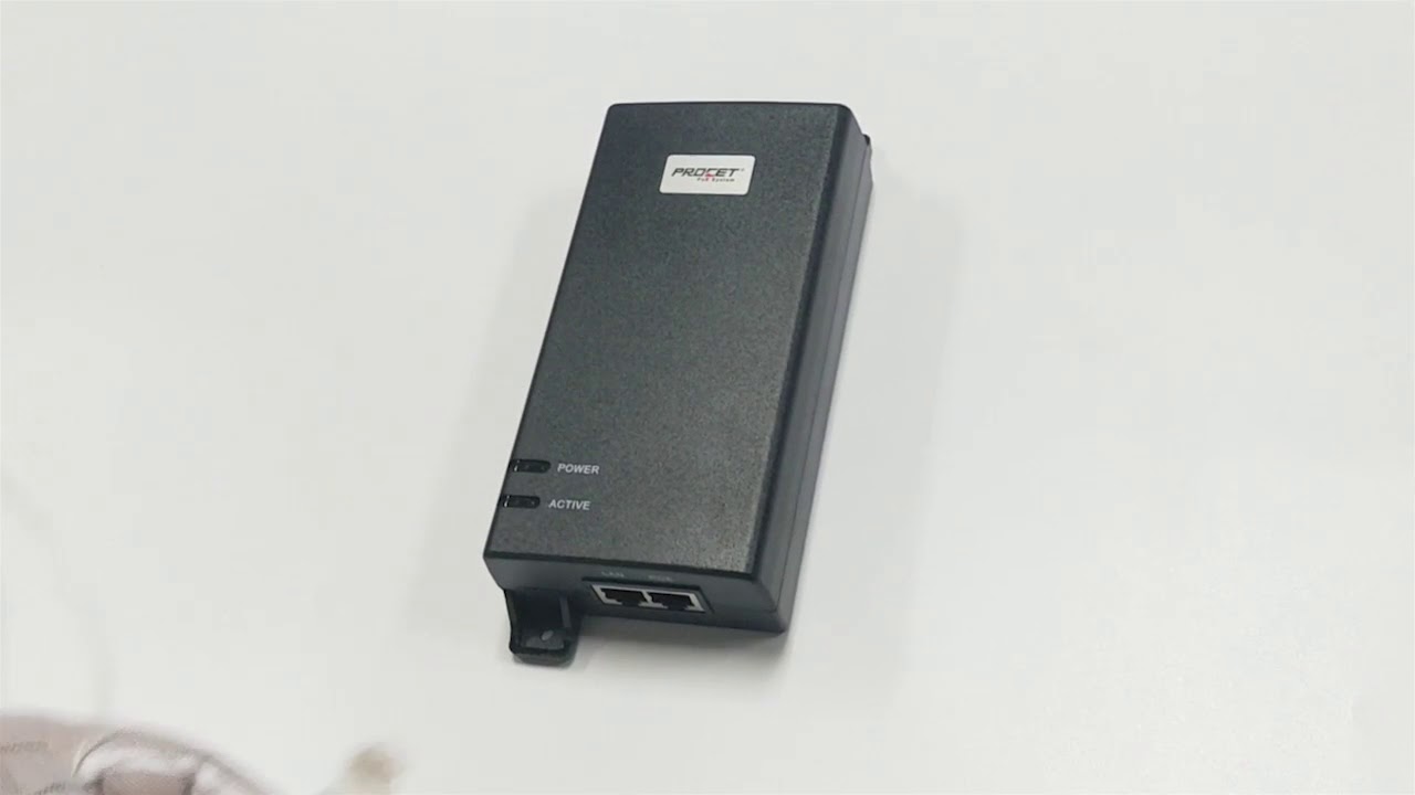 Procet Power over ether POE, POE Midspan ,Poe injector,Power supply ...