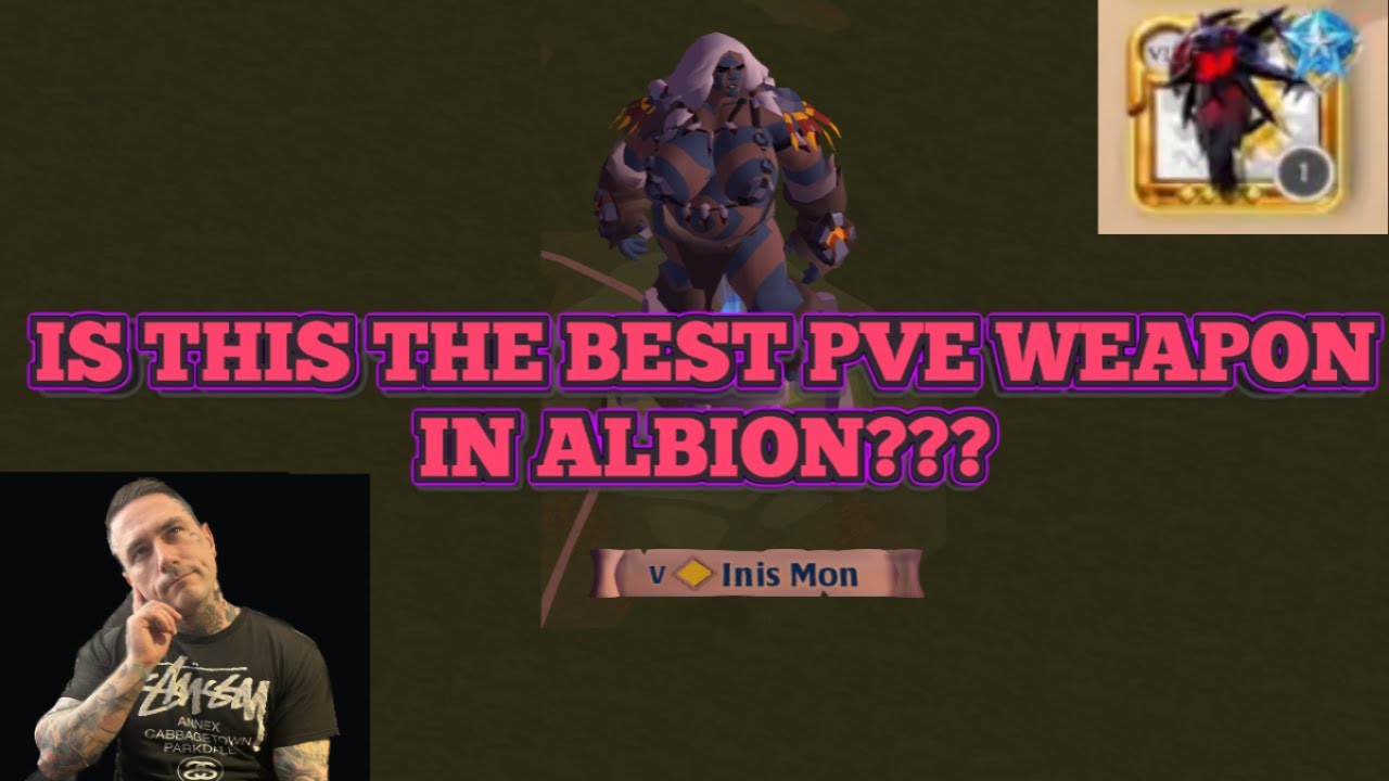 ALBION ONLINE BEST PVE WEAPON EVER?? - YouTube