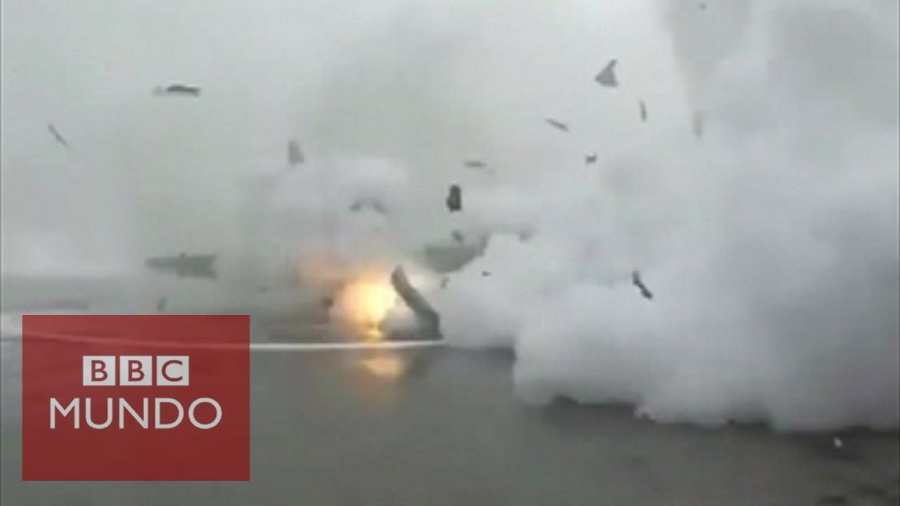 El cohete de SpaceX explota al aterrizar, tras cumplir misión exitosa ...