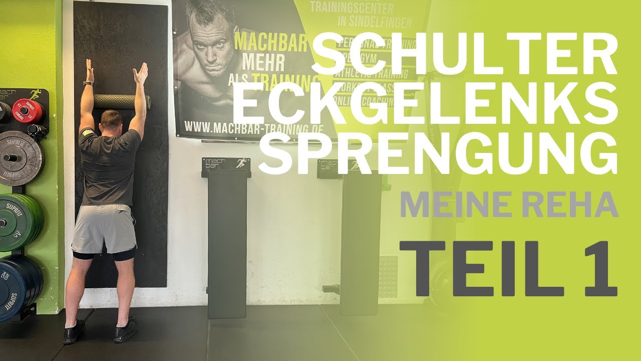 AC Schultereckgelenkssprengung Tossy 3 | 1 von 4 Rehab-Training mit # ...