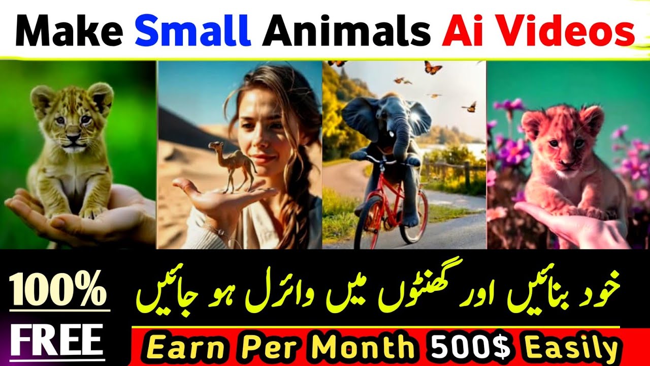 How to make Small Animals videos with Ai | 101% Free! - YouTube