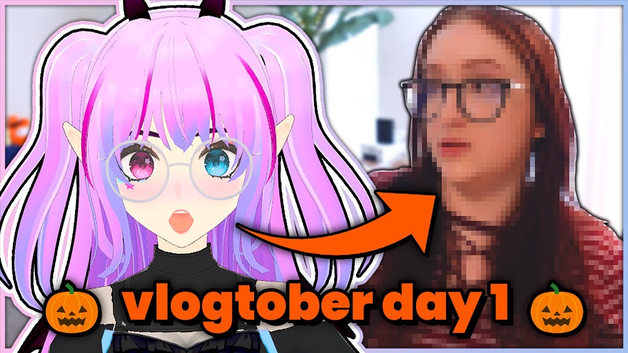 VTUBER Challenges Herself to VLOG for 31 SPOOKY Days of October - YouTube