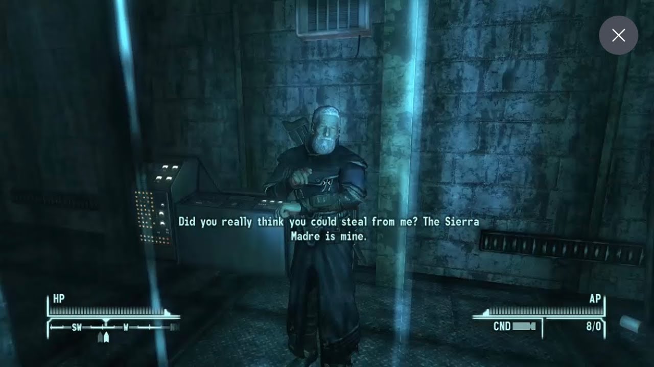 Fallout New Vegas: Father Elijah has his ankles snapped in half - YouTube