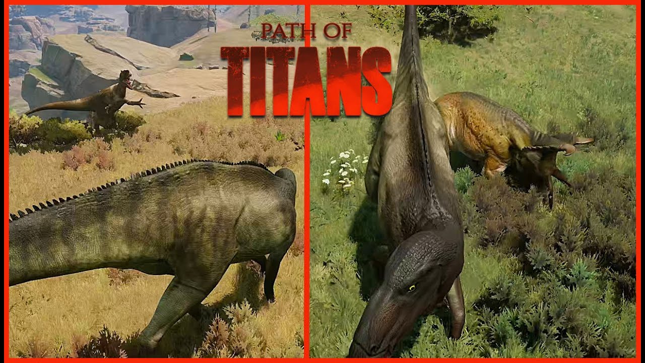 What A Horrible Day To Be Bars...-Path of Titans Gameplay- - YouTube