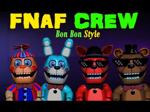 Cosa succederebbe se Bon Bon conquistasse la Fnaf Crew ?! SPEED EDIT ...