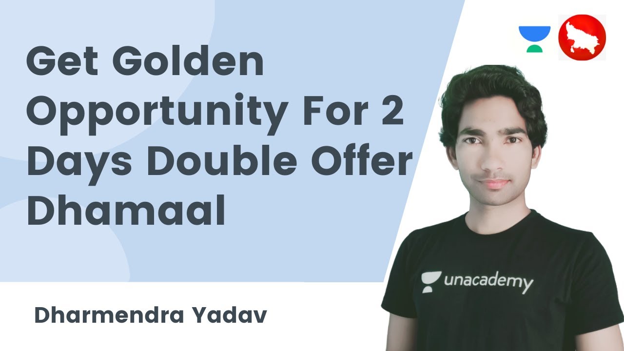 Get Golden Opportunity For 2 Days Double Offer Dhamaal | UPSSSC | UPPSC ...