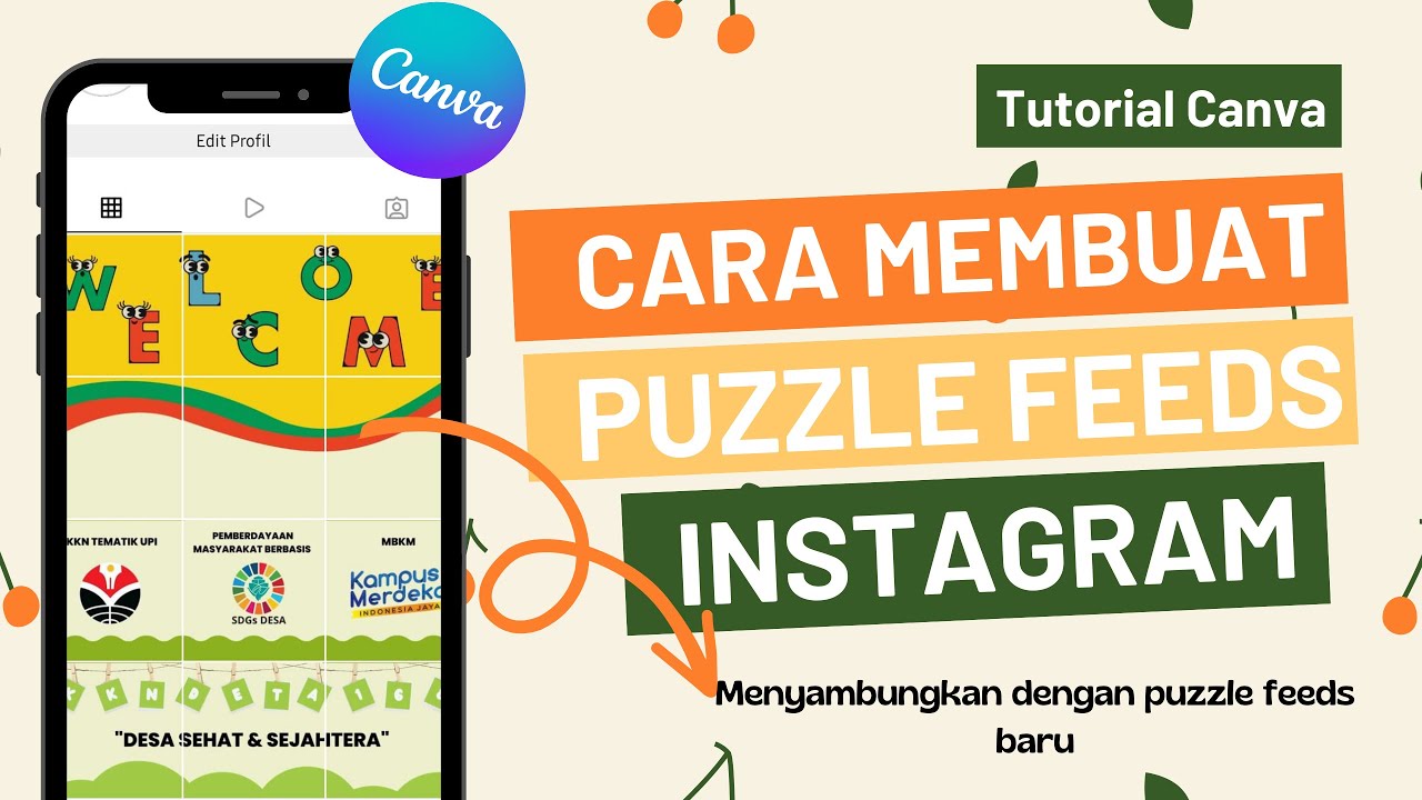 Tutorial Cara Menyambungkan Desain Puzzle Feeds Baru dengan Puzzle Feeds Sebelumnya |Desain ...