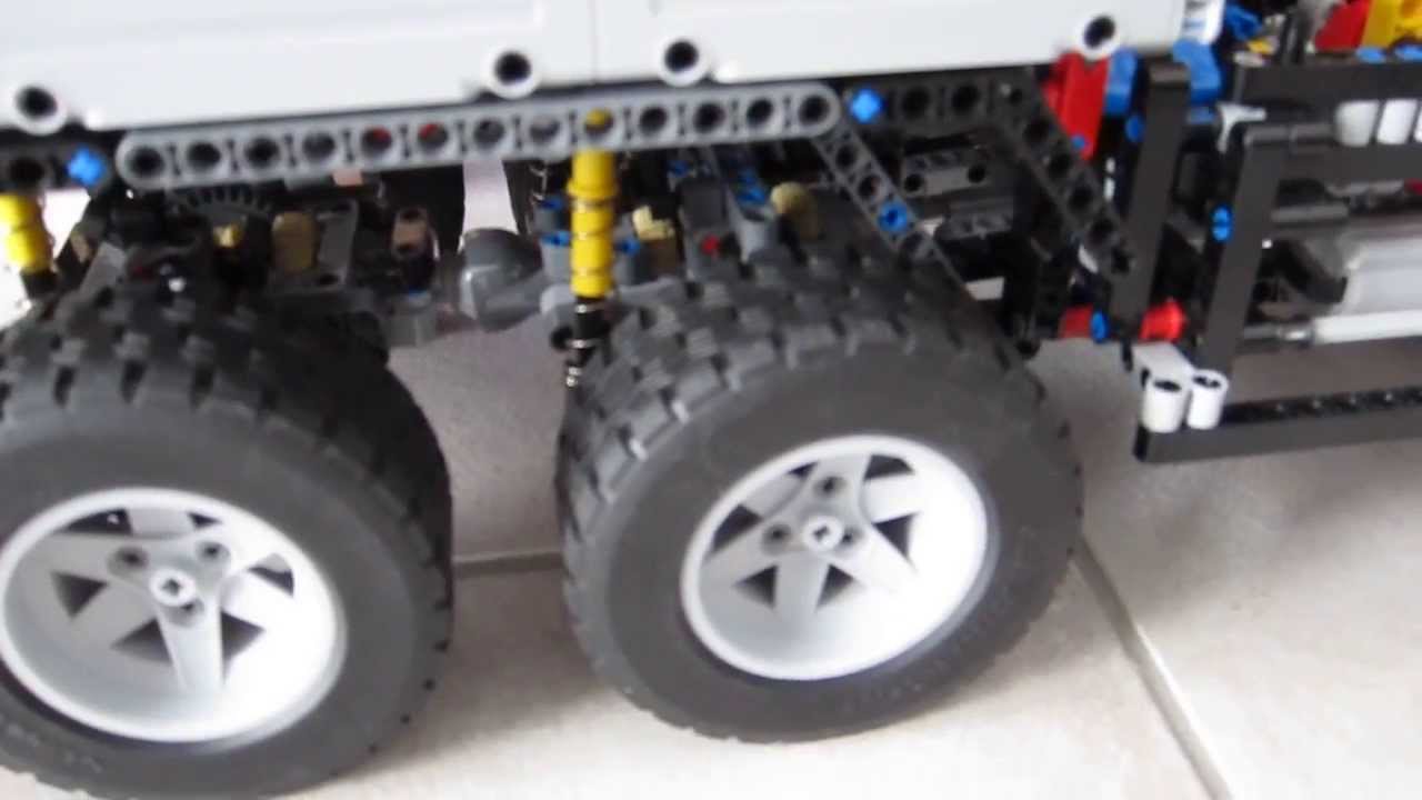 Lego Unimog 6x6 Doppelkabine II - YouTube