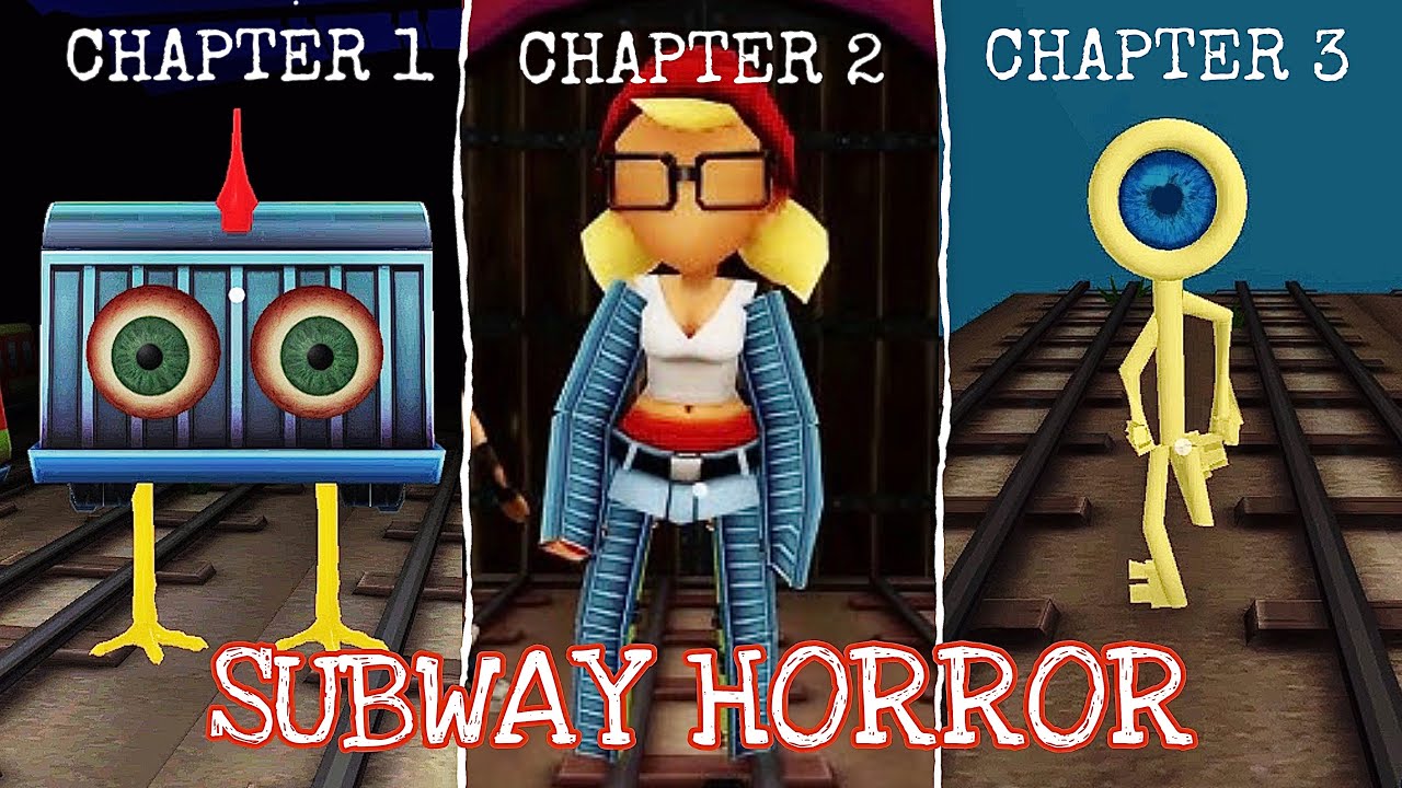Subway HORROR: Chapters 1 - 3 FULL GAME - YouTube
