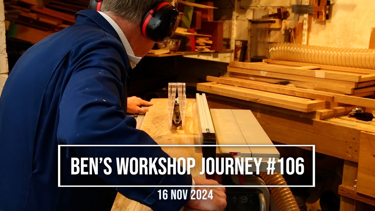 Ben's Workshop Journey #106 (Starting to sort the BIG problem) - YouTube