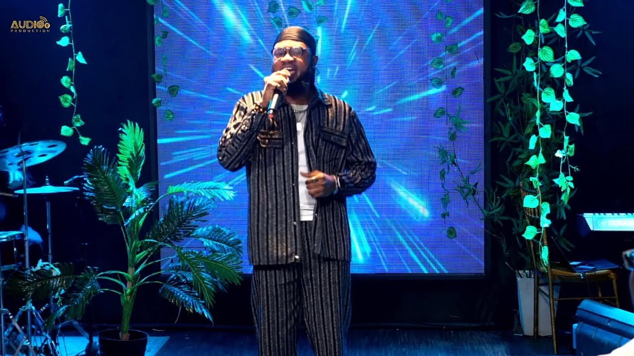 JAH JAH JAH BY JOSEPH KOREY LIVE PERFOMANCE AT @audio5tv OPEN MIC - YouTube