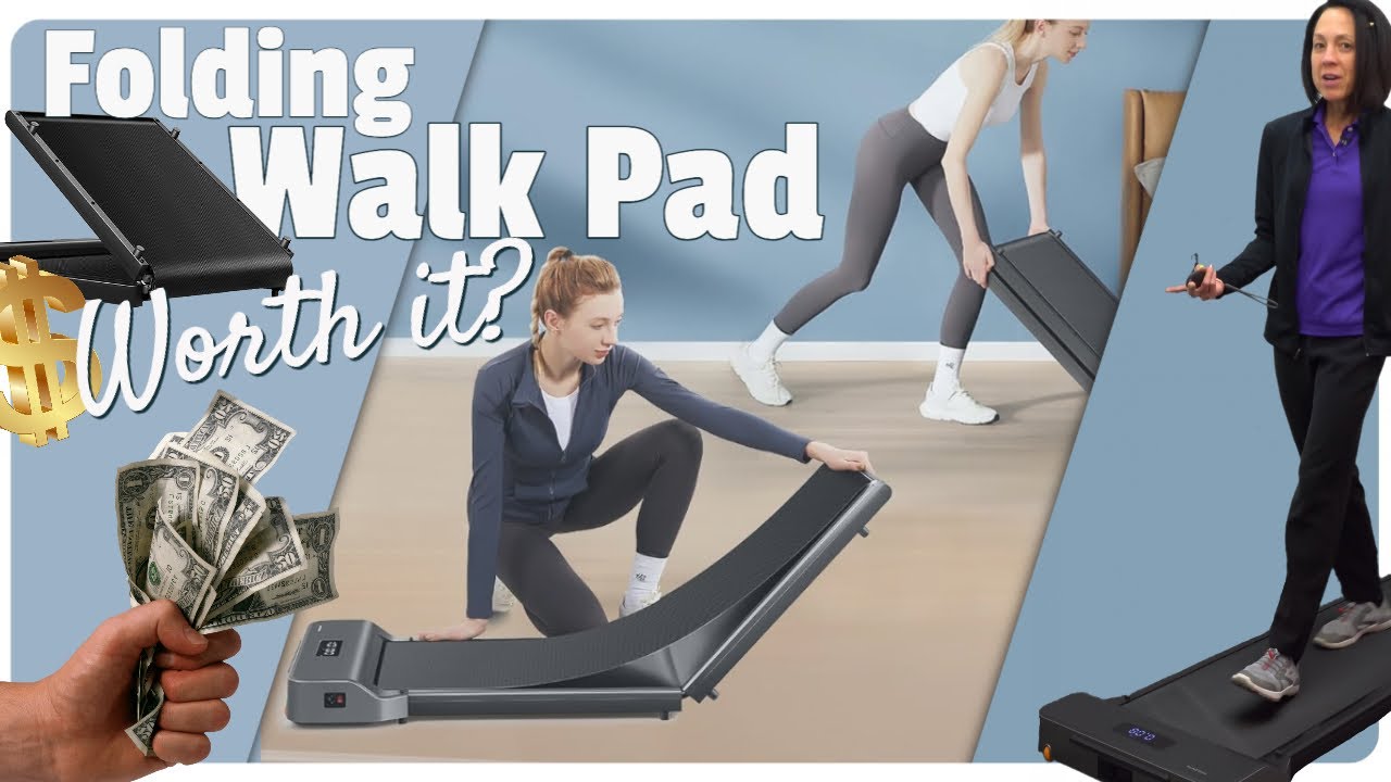 Affordable Folding Walking Pad: Review - YouTube