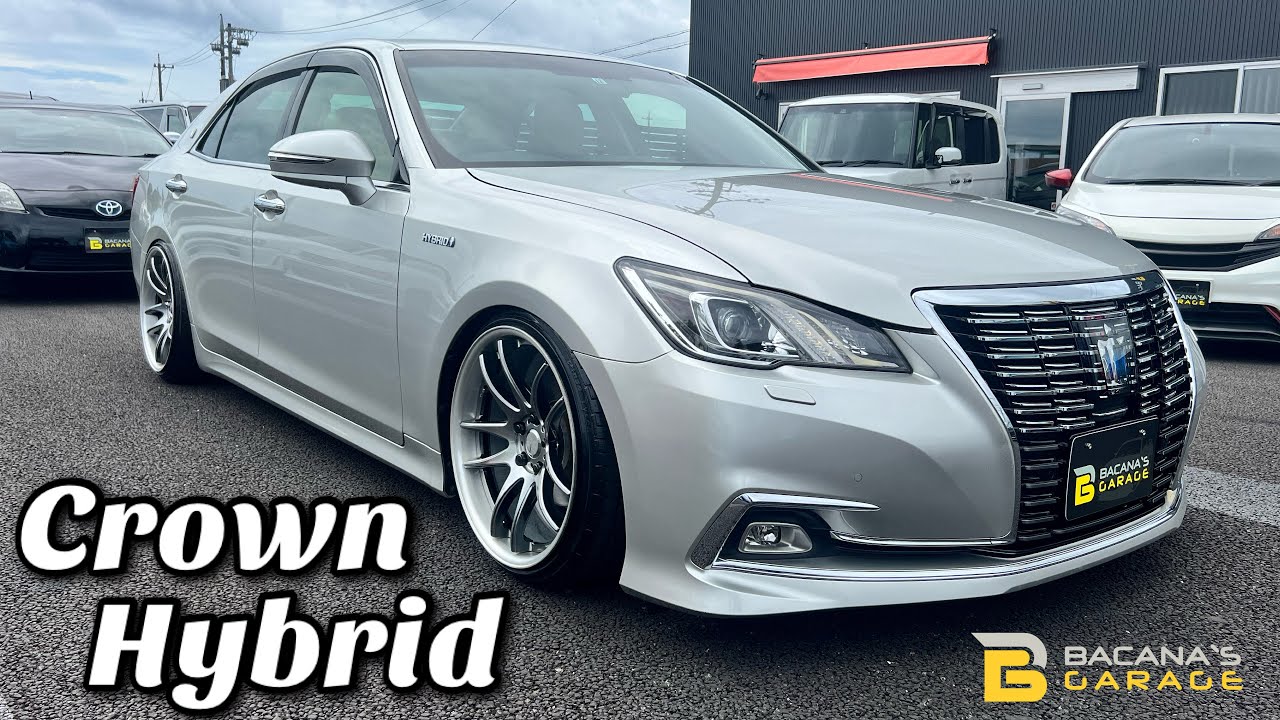 TOYOTA CROWN HYBRID ROYAL G - YouTube