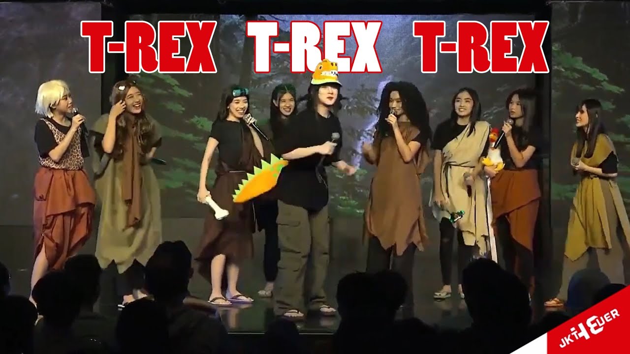 Marsha JKT48 jadi T-Rex membuat satu theater mleyot | Random JKT48 ...