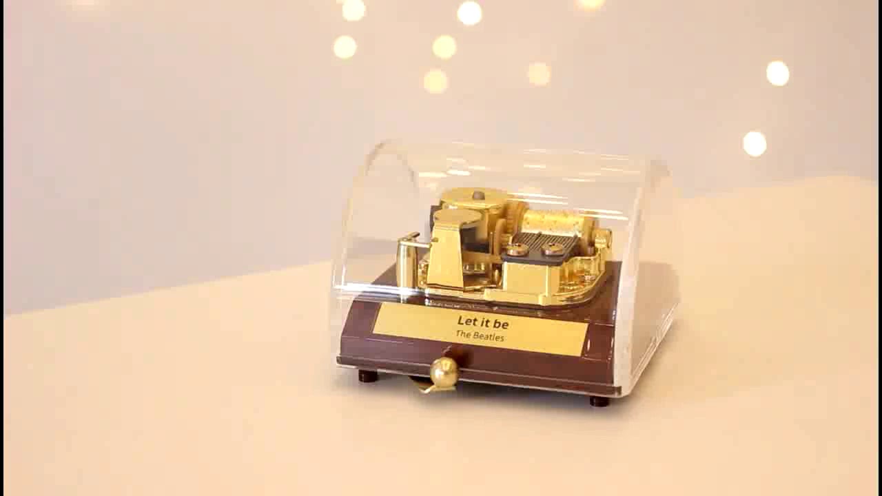 오르골 : 렛잇비 비틀즈 (orgel, music box) - YouTube