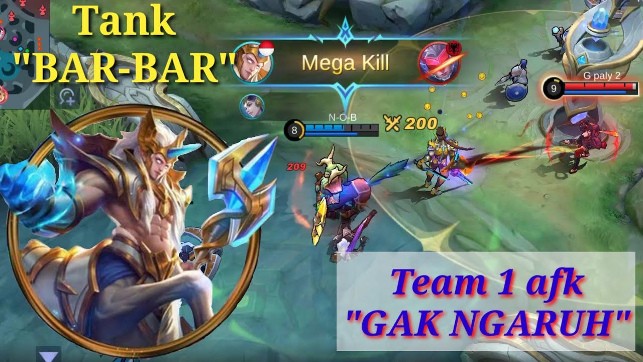 Hilos tank bar-bar || Build hilos sakit dan kuat || MOBILE LEGEND ...