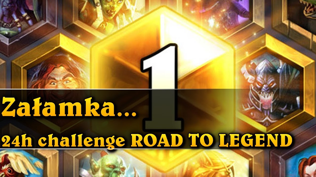 Załamka... - 24h challenge ROAD TO LEGEND #9 - YouTube