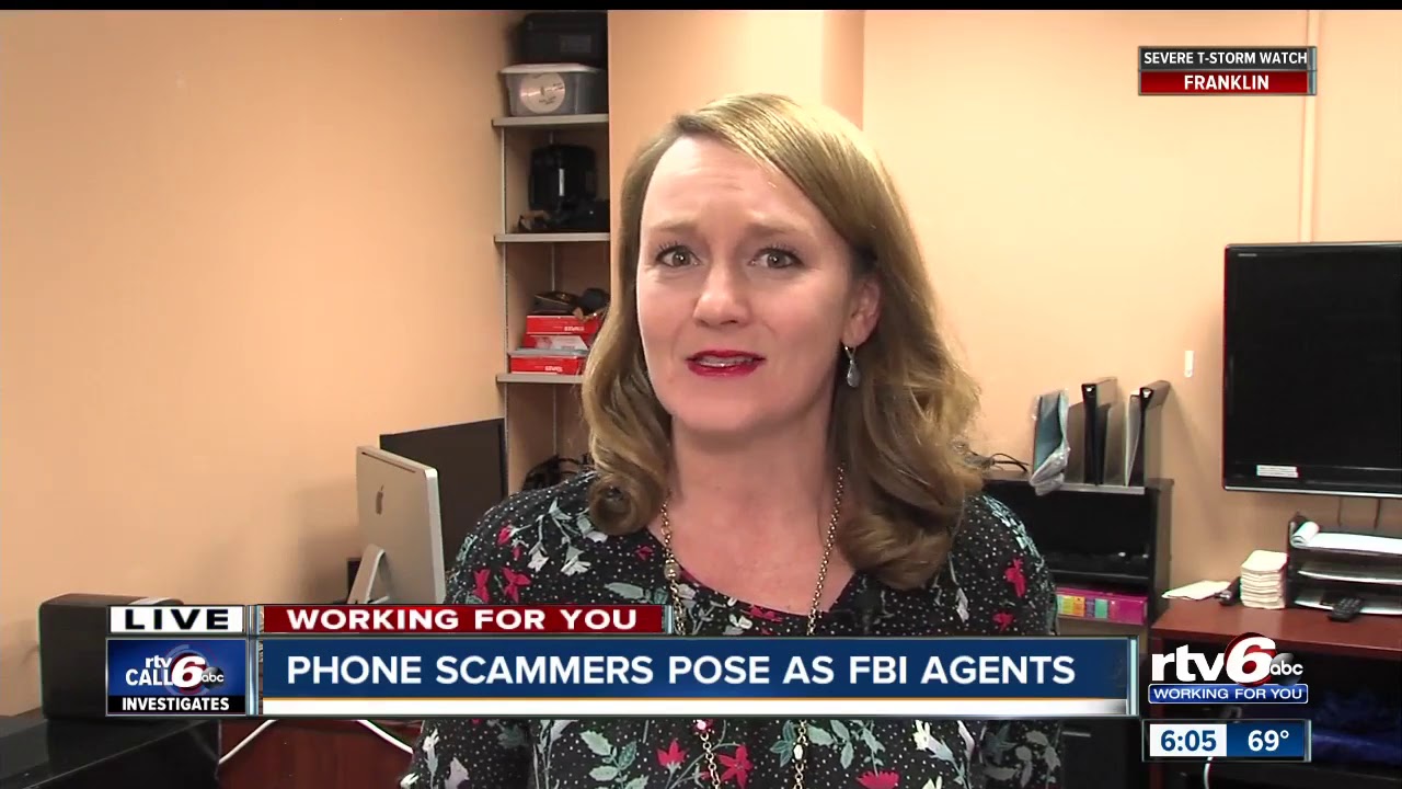 Phone scammers pose as FBI agents - YouTube