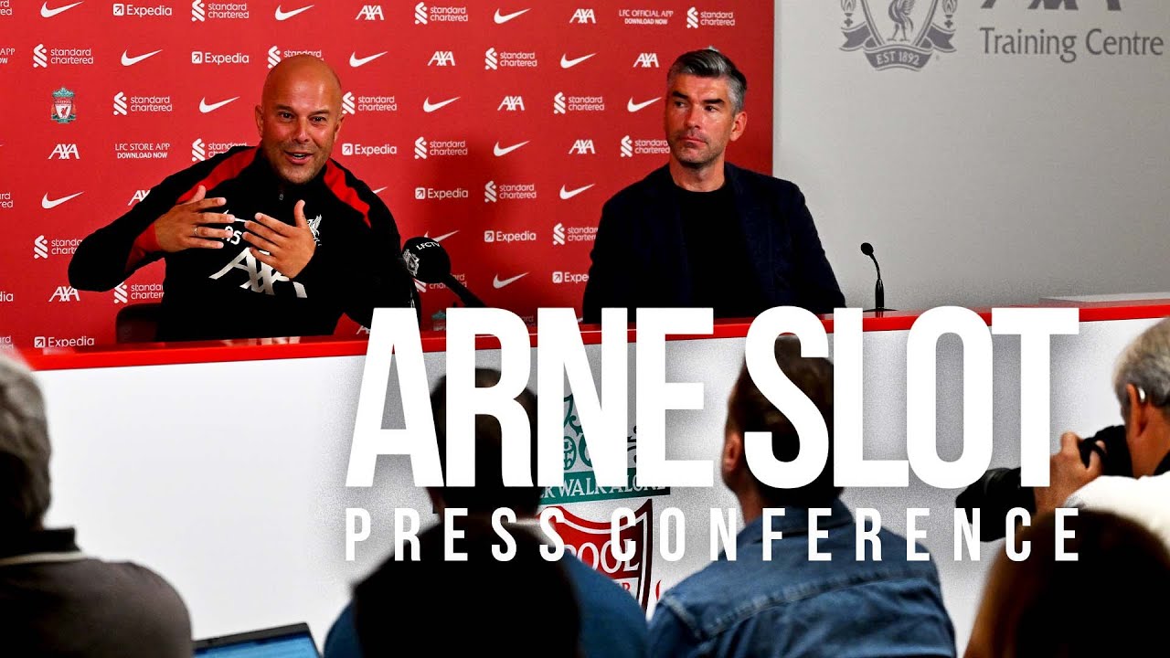 Arne Slot's First Liverpool FC Press Conference - YouTube