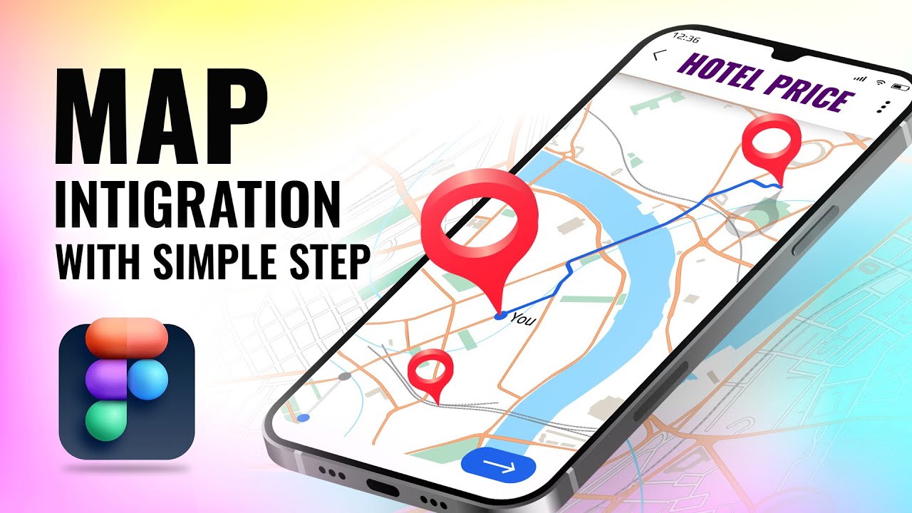 Learn Google Map Interaction Animations with Figma | Amazing Tutorial ...