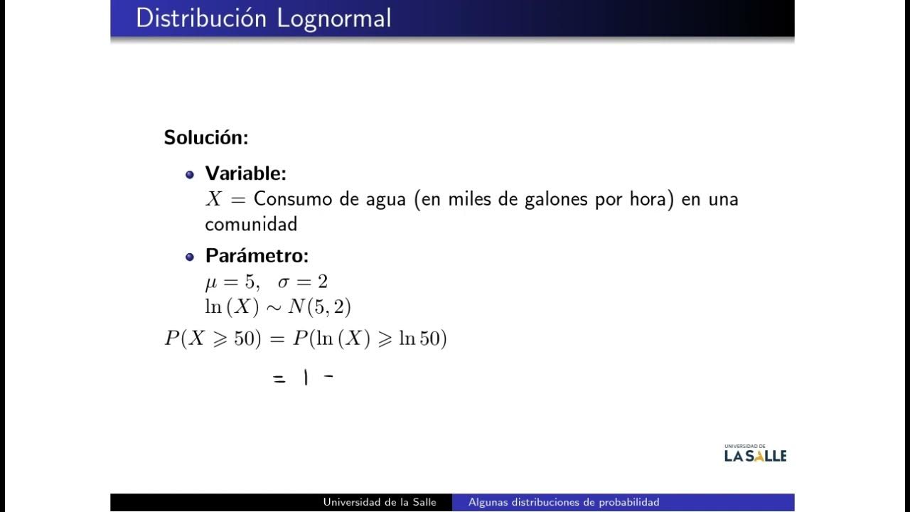 Video 5. Ejemplo Distribución Lognormal - YouTube