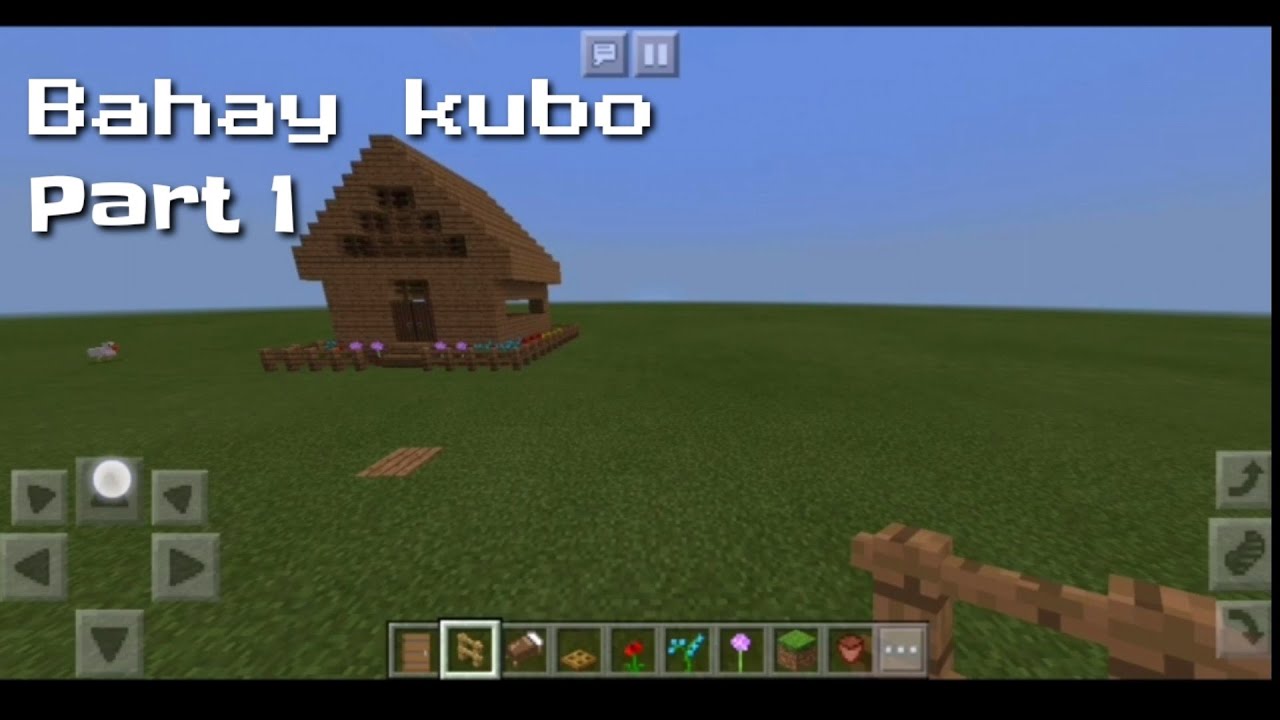 Paano gumawa ng bahay kubo sa minecraft | easy tutorial. - YouTube
