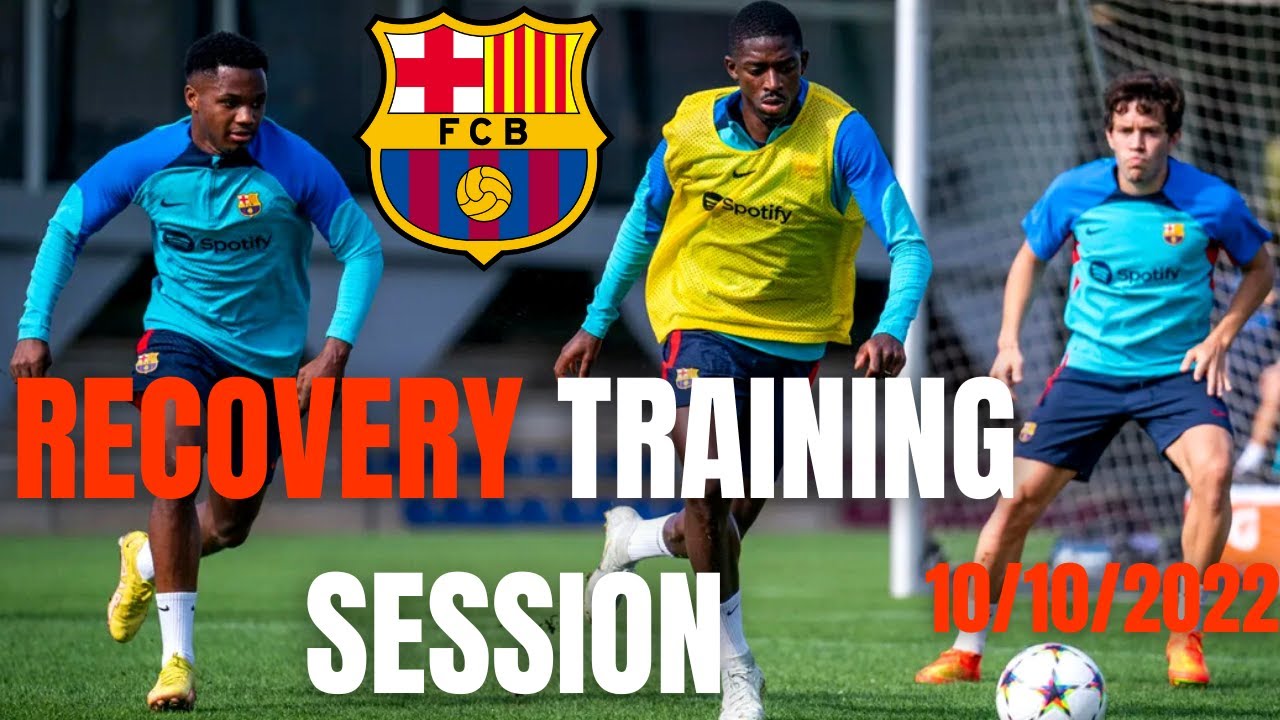 FC Barcelona Training Session 10/10/2022: Preparation for Champions ...
