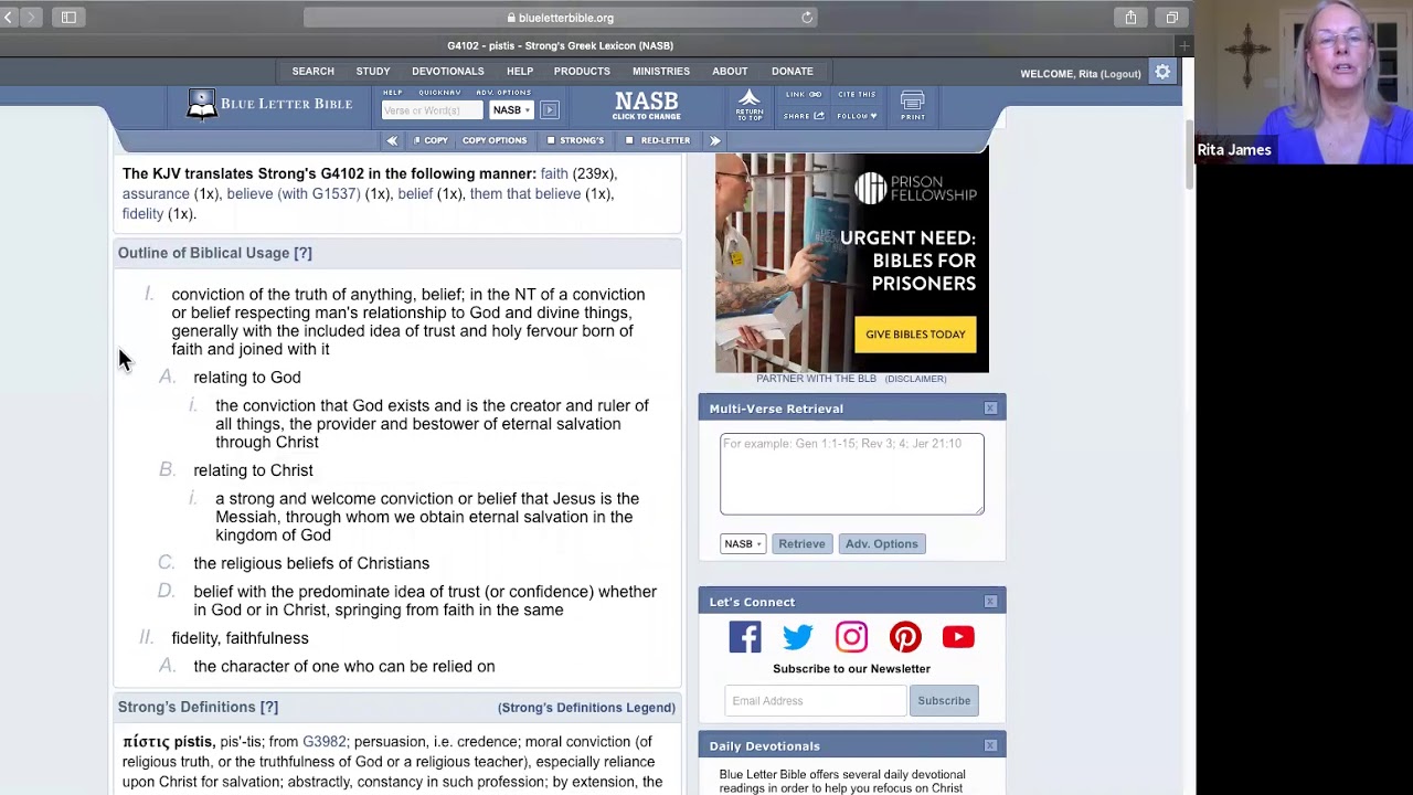 How to do a Greek Word Study - YouTube