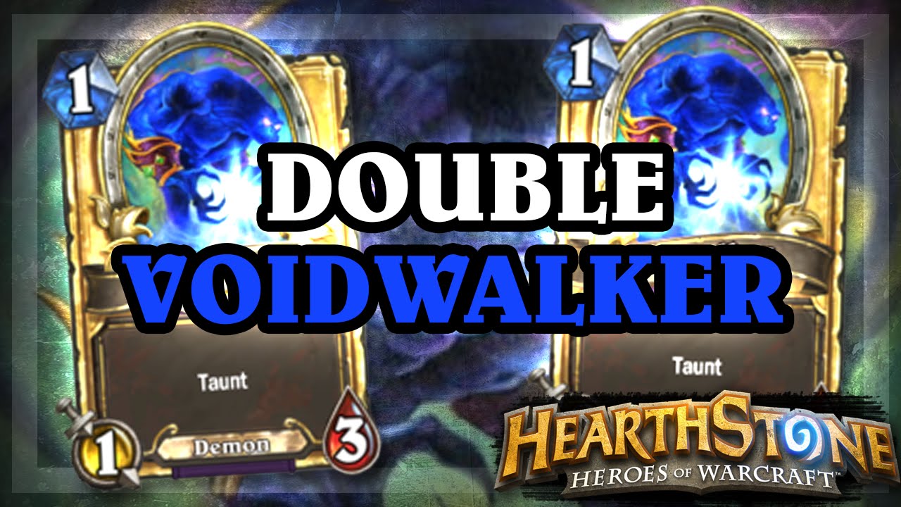 Double Voidwalker! [Hearthstone Ranked Gameplay] - YouTube