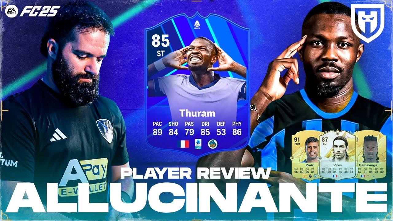 THURAM 85 POTM: UN GIOCATORE ALLUCINANTE! ||| PIRES 87 RODRI 91 ...