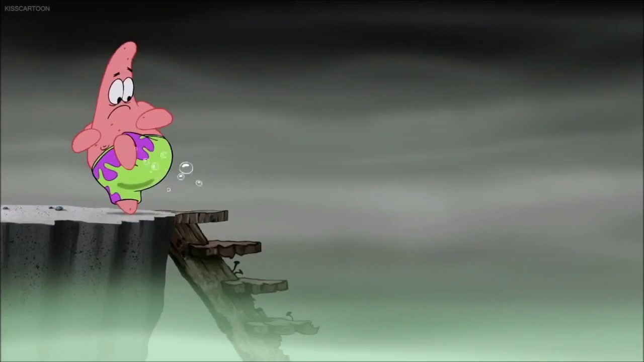 Patrick tries going down the trench stairs - YouTube