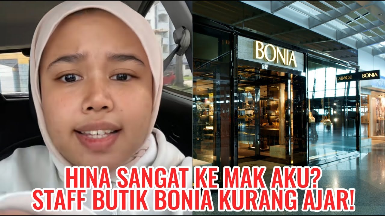 Hina Sangat Ke Mak Aku? Staff Butik Bonia Kurang Ajar! - YouTube