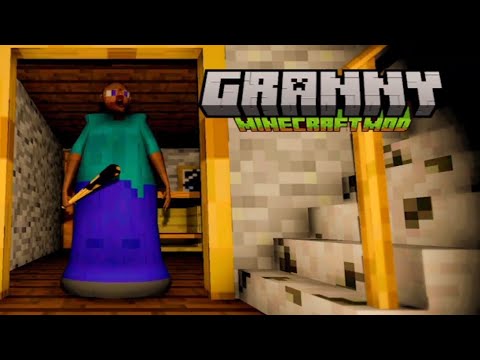 Granny Steve Oldu ! | Granny Minecraft Modu - YouTube