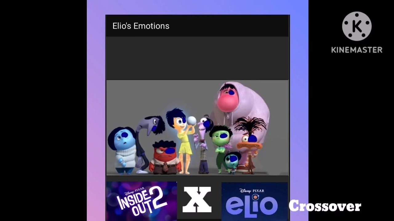 Inside Out😁😭😡🤢😰 2 X Elio🛸👽 Crossover: Elio's Emotions (Part 3) - YouTube