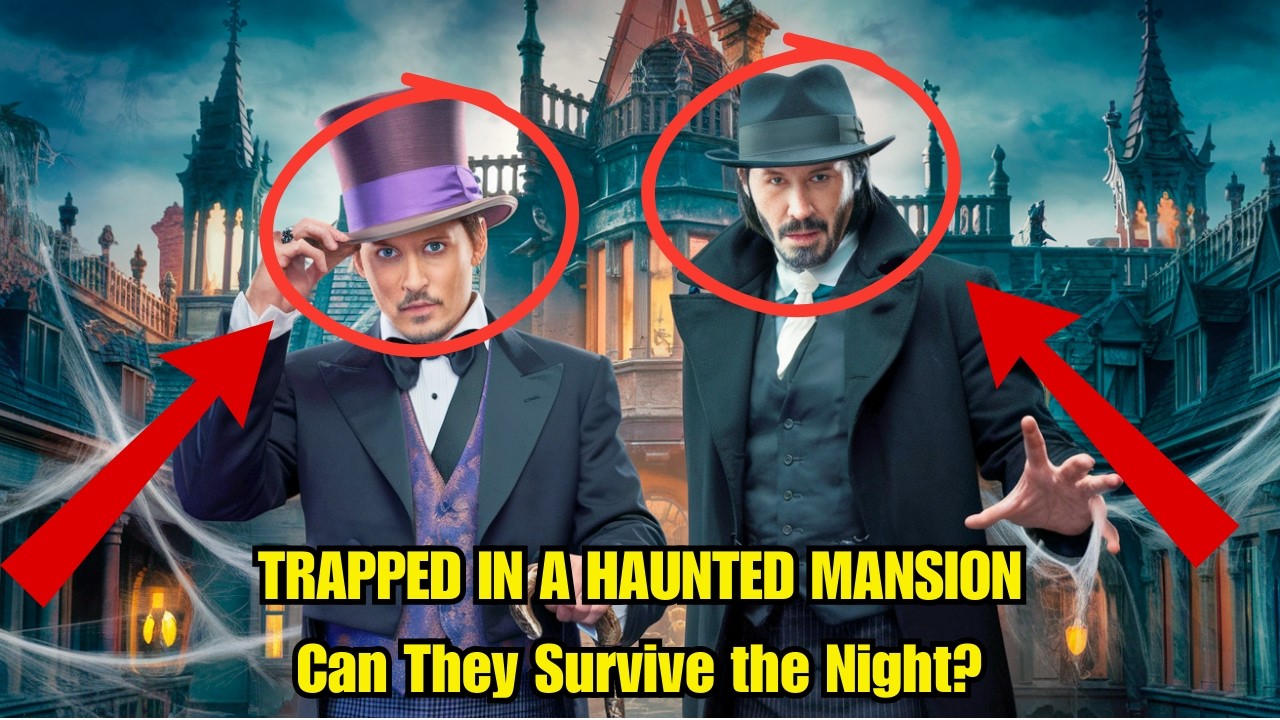 Johnny Depp and Keanu Reeves Are Trapped in a Haunted Mansion – Can ...