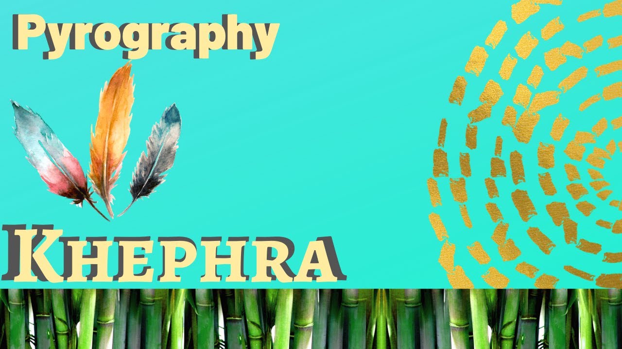 Bamboo Pyrography - Handmade Bamboo Bangle - YouTube