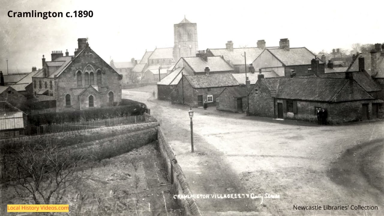 Old Photos of Cramlington, Northumberland - YouTube